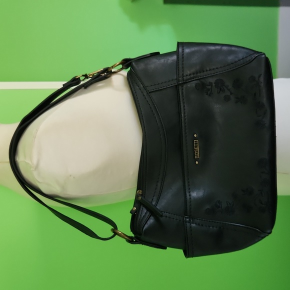 Rosetti | Bags | Rosetti Cindy Black Convertible Shoulder Bag With ...